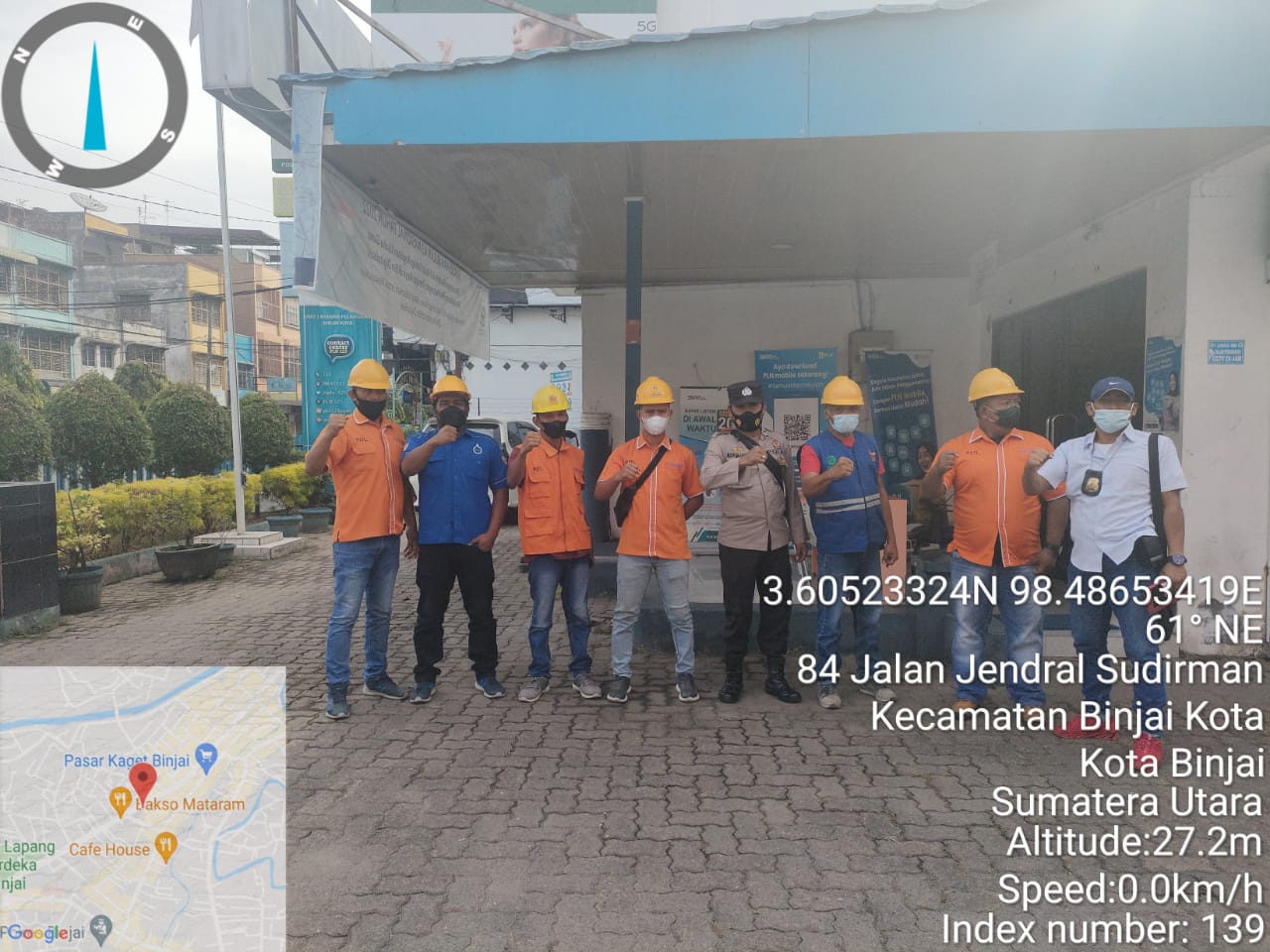 Unit Samapta Aiptu JM Dolok Saribu Dampingi Petugas PLN Dalam Operasi ...