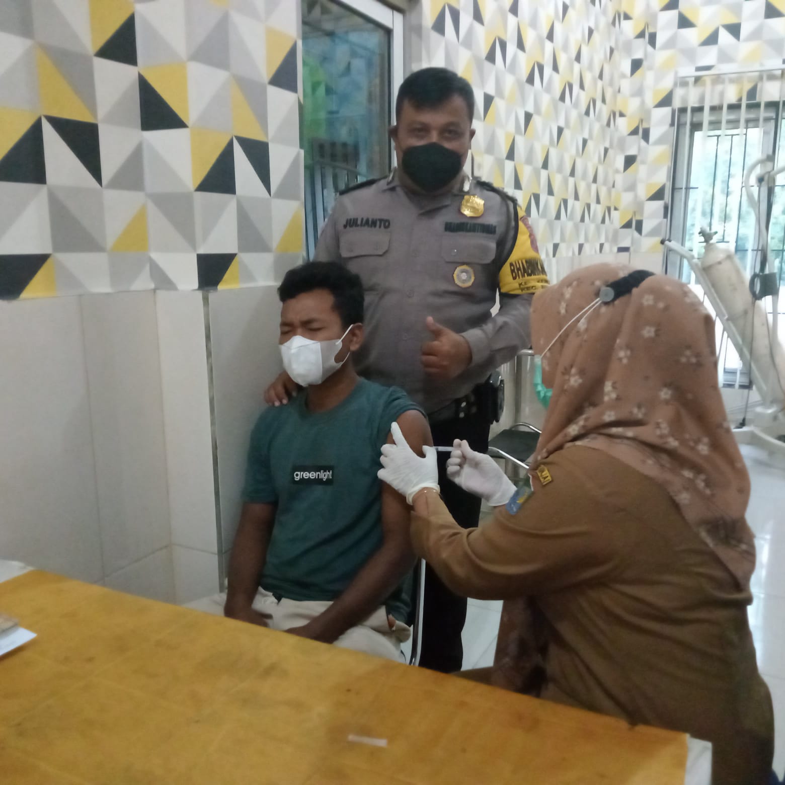 Unit Intelkam Monitoring Pelaksanaan Vaksinasi Di Wilayahnya ...