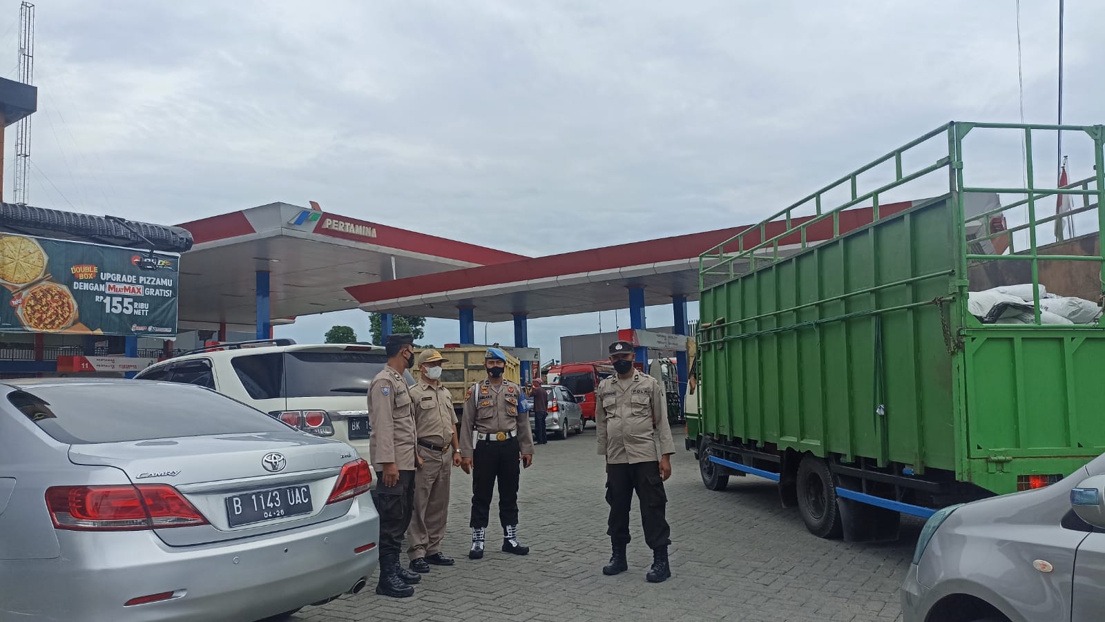 Polsek binjai Timur Melalui Unit Intelkam Monitoring Ketersediaan Bbm ...